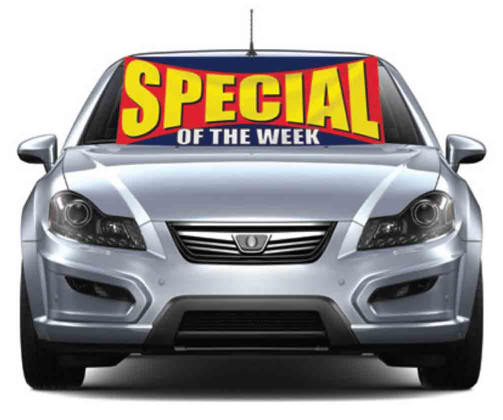 Vinyl Windshield Banners | Cheap Dealer Supplies