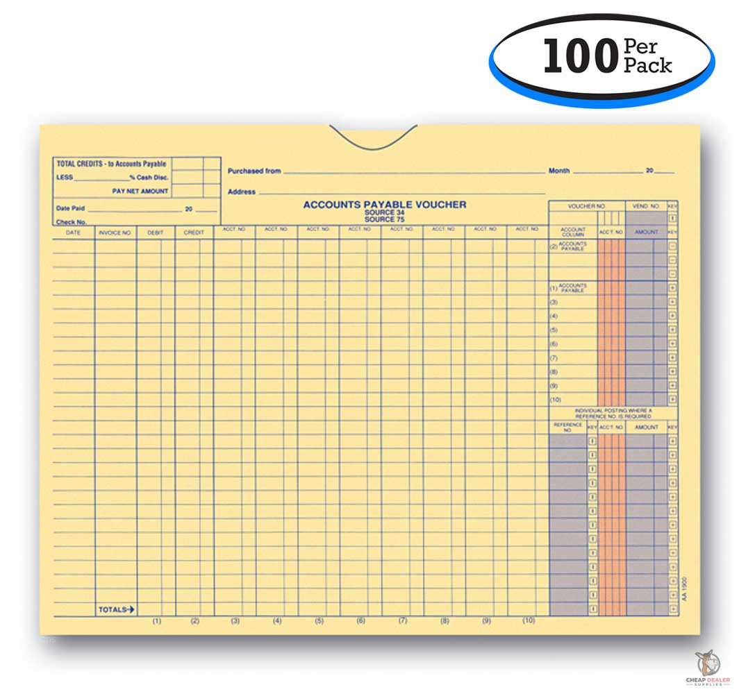 Accounts Payable Voucher Envelopes Automated Style