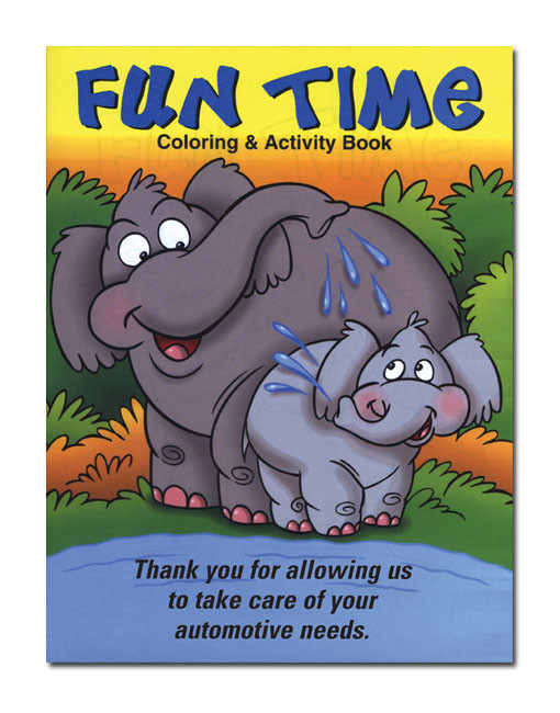 Coloring Books | Sales and Service Car Dealerships