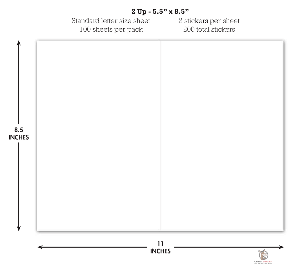 Outdoor Blank Addendum | Exterior Car Window Stickers