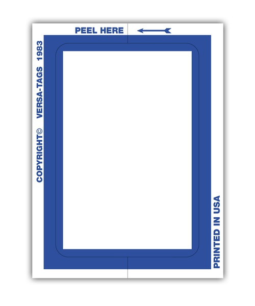 Kleer-Bak Blank Border Window Stickers | Car Dealers