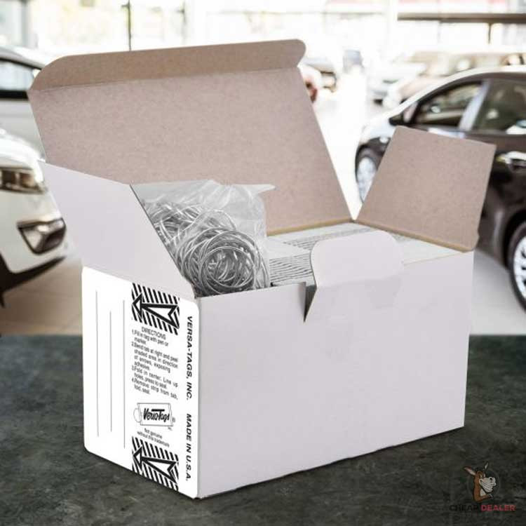 White Or Yellow Multi-Use Key Tags | Car Dealers