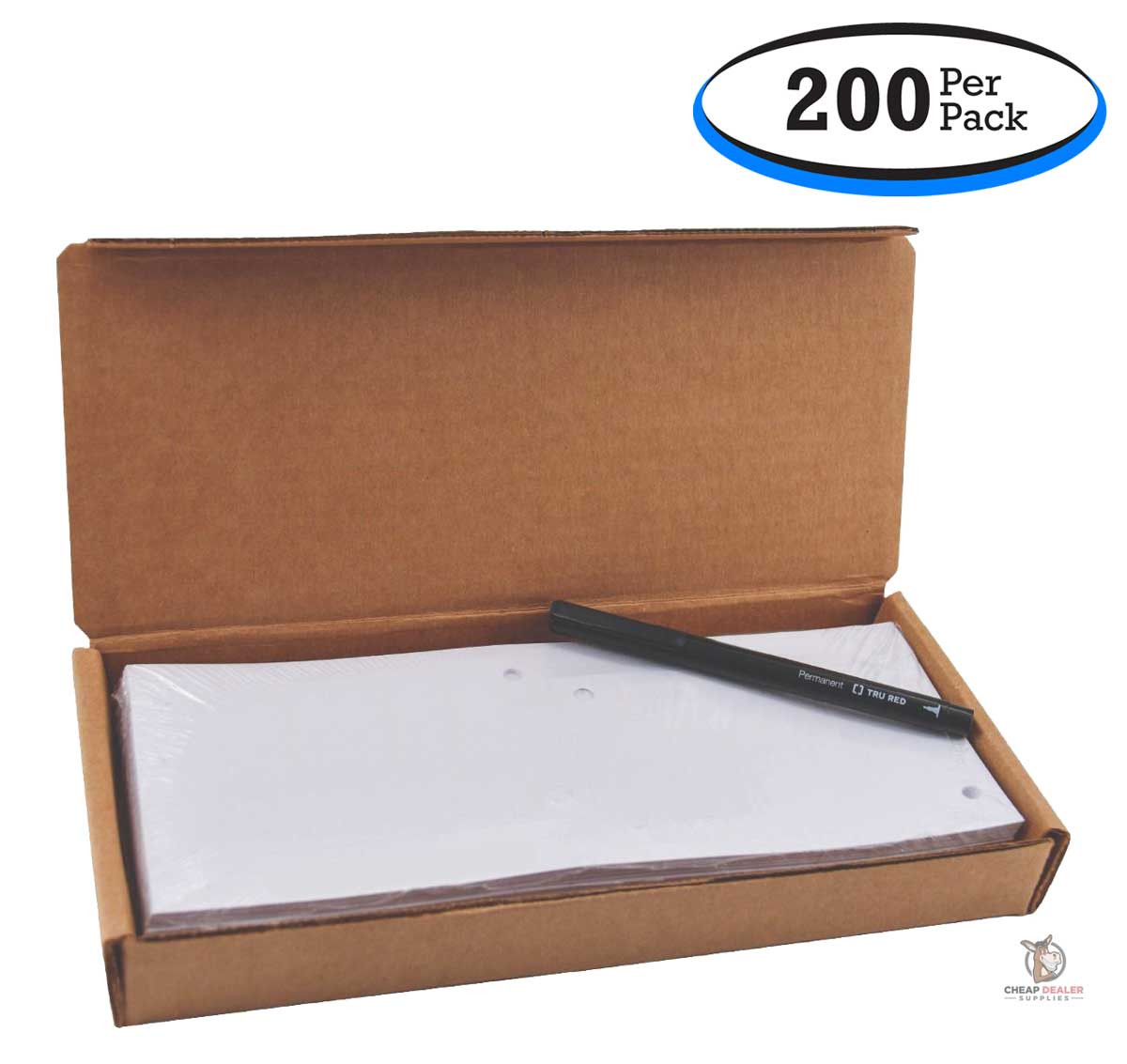 Blank White Utility Tags | Outdoor Multi-Purpose Tags