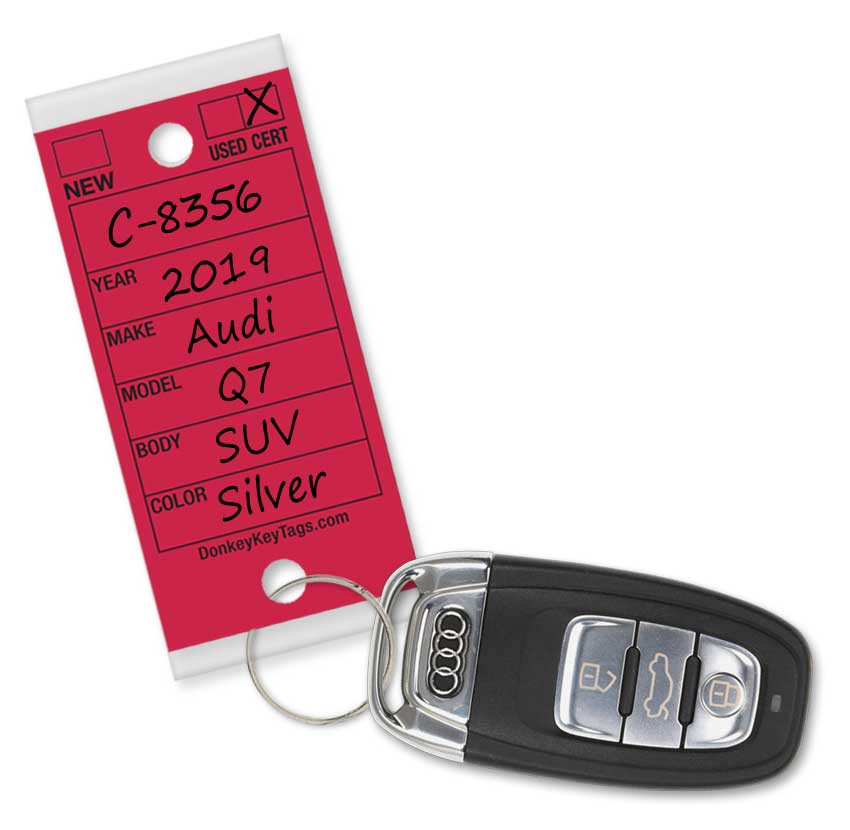 Donkey Key Tags Half Pack | Ultimate Car Dealer Key Tags