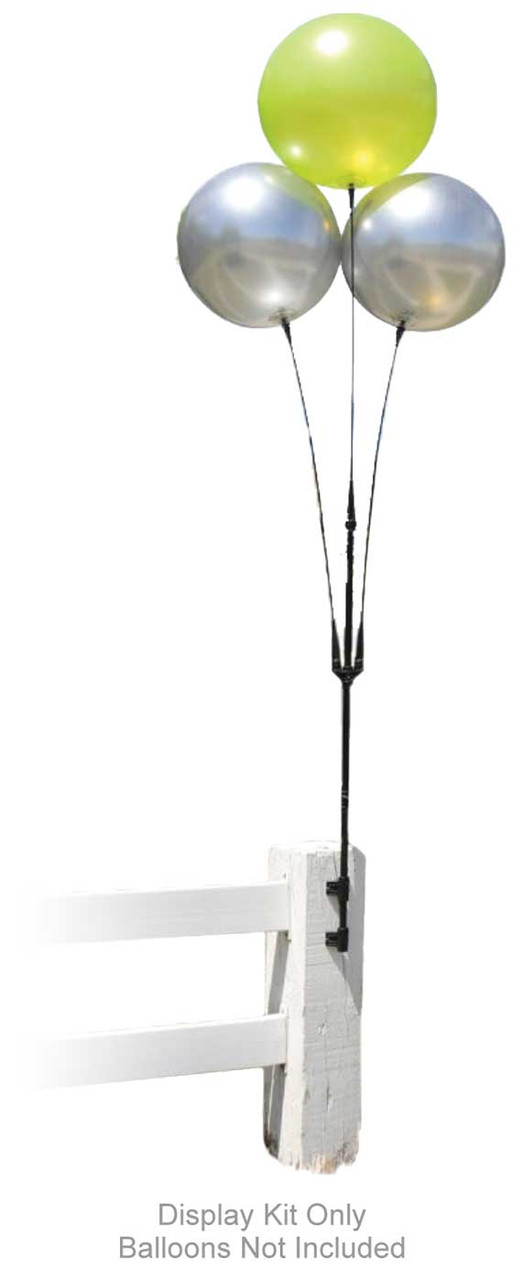 Durable Auto Dealership Reusable Balloon Mount Display Kits