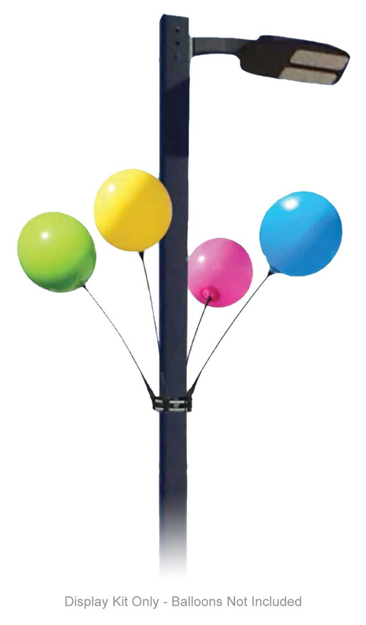 Durable Auto Dealership Reusable Balloon Mount Display Kits