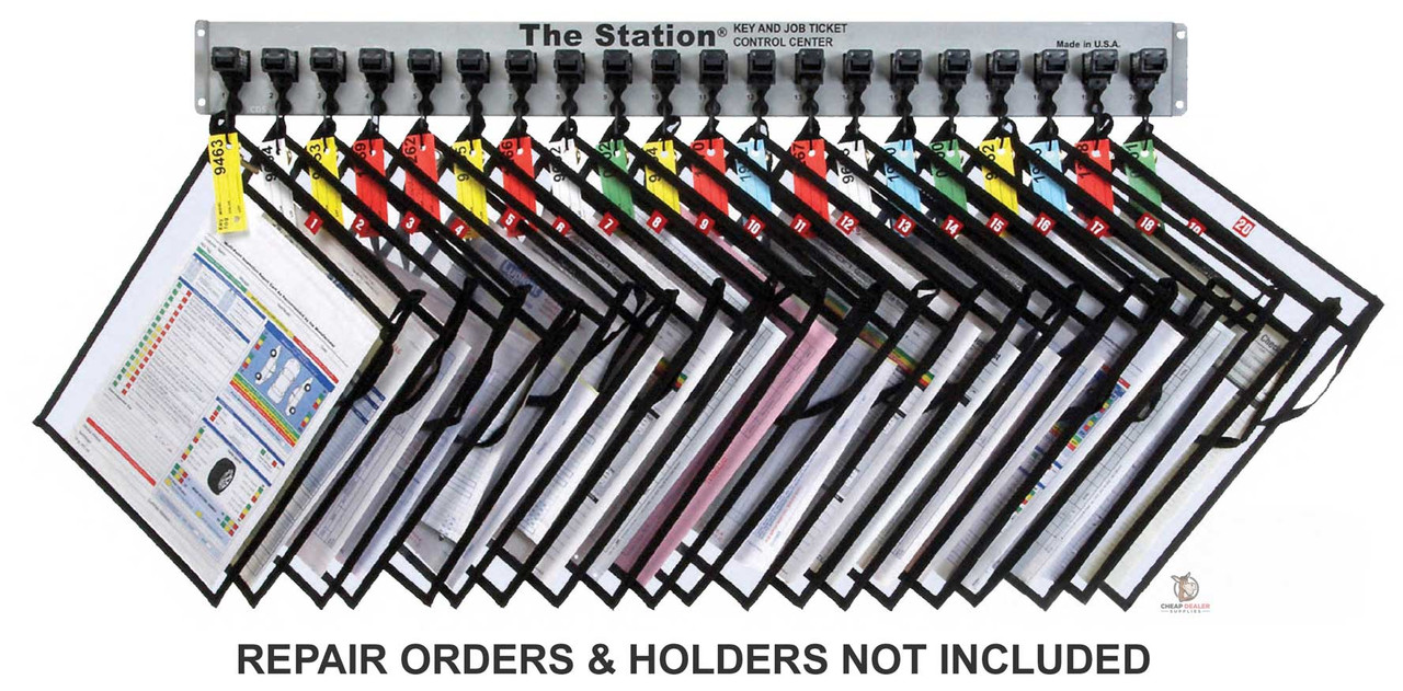 Service Job Ticket Control Center Key Management System