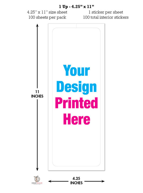Custom Addendum Window Stickers