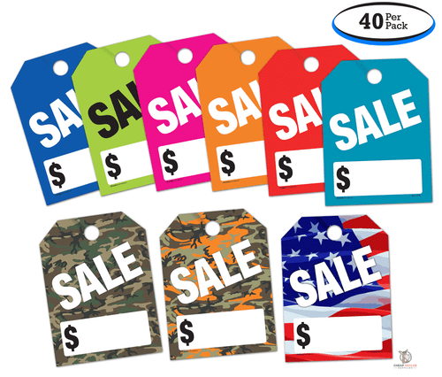 Modern Style Sale Price Car Hang Tags | Car Dealers