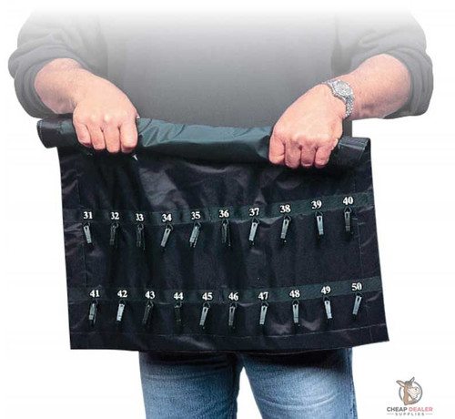 Soft Roll-Up Key Case | Fold-Up Key Storage Management