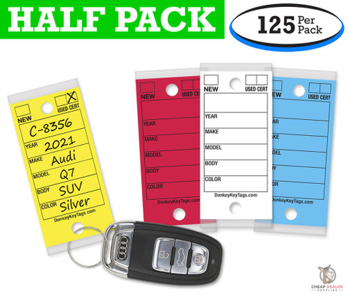 Donkey Key Tags Half Pack | Ultimate Car Dealer Key Tags