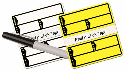Poly Stock Stickers | Stock Stickers | Cheap Dealer Supplies