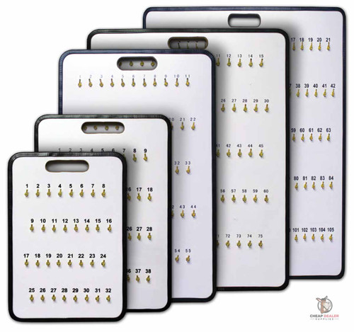 Key Storage Boards With Spring Hooks | Key Organizers