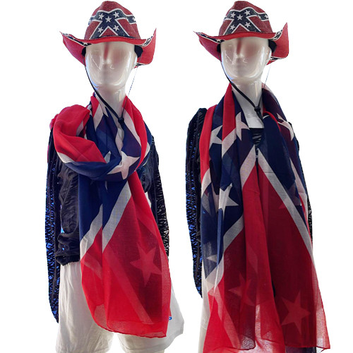 Confederate Flag Scarf