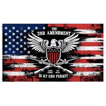 The 2nd Amendment Is My Gun Permit Flag