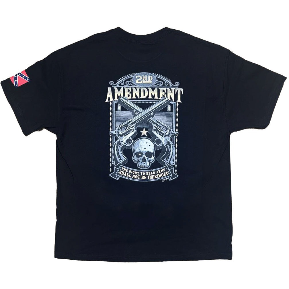 2nd amendment t-shirt "The Right To Bear Arms Shall Not Be Infringed"