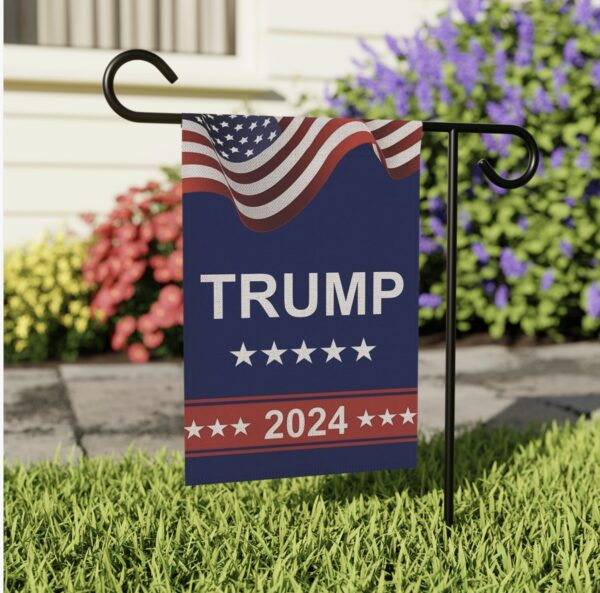 Trump Garden Flag 2024