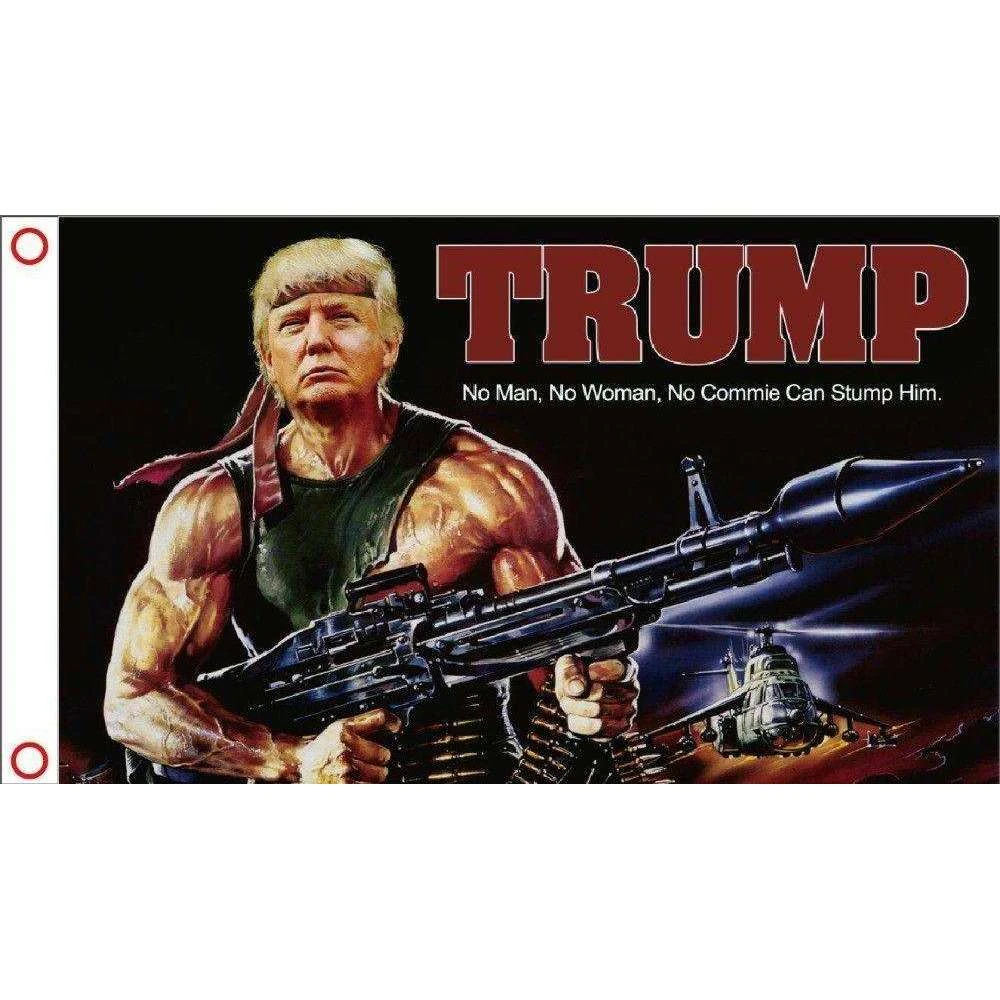 Trump Rambo Flag | The Dixie Shop