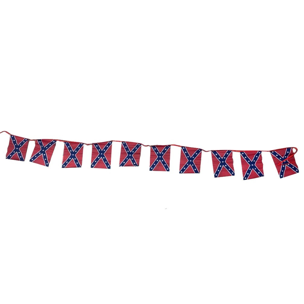 Confederate Streamer Flags (A String of Flags)
