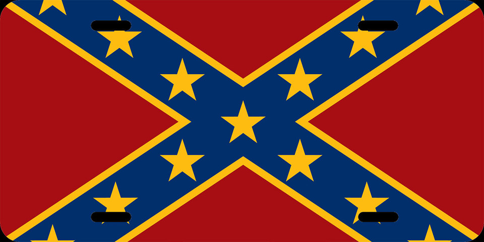 Rebel & Confederate Flag License Plates | The Dixie Shop