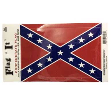Oversized Confederate Flag Sticker