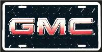 GMC license plate