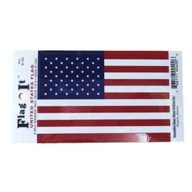 American flag sticker