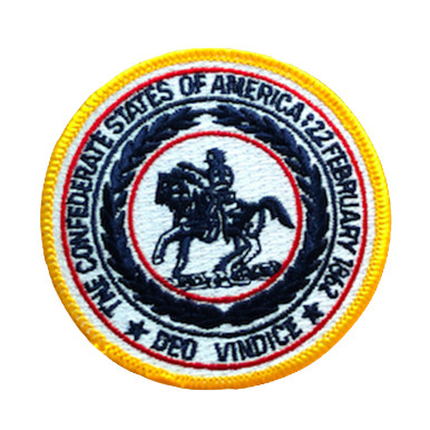 The Confederate states of America iron on patch