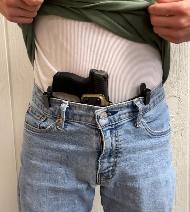 IWB Concealed Carry Clip-On Belt | Holster Waistband Clip | JX Tactical