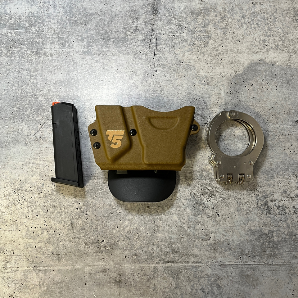 Magazine & Handcuff Combo Carrier | Mag & Cuff Holster | JX Tactical