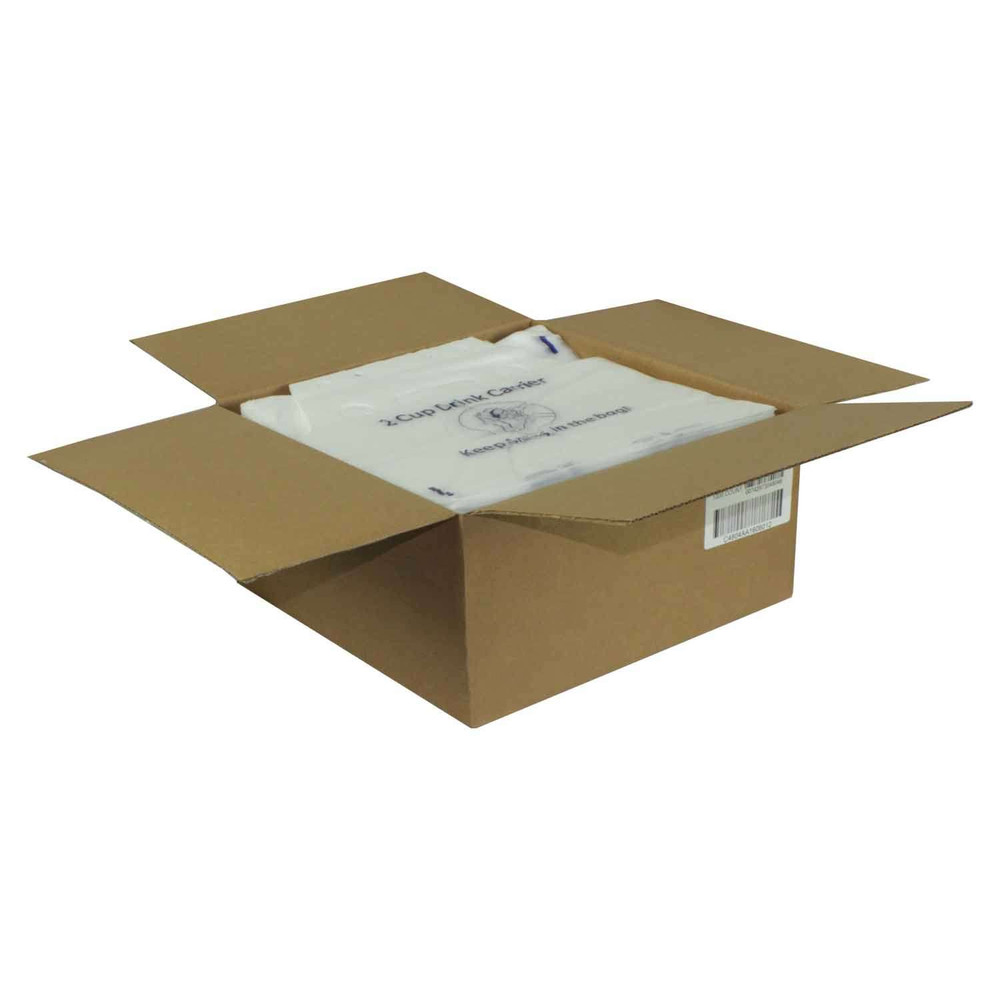 Pak-Sher 4804 Drink Carrier Bag, 1000/Case - Win Depot