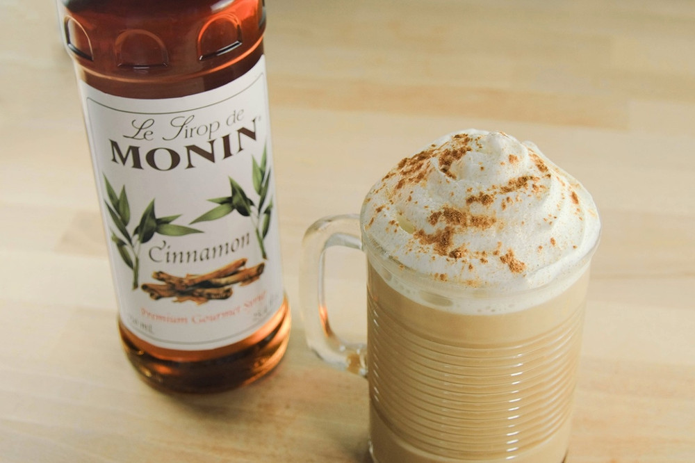 Monin Cinnamon Syrup, 1 Liter - Win Depot