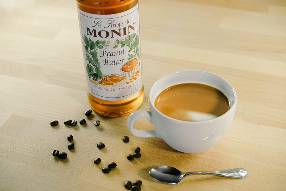Monin Peanut Butter Syrup, 750 mL - Win Depot