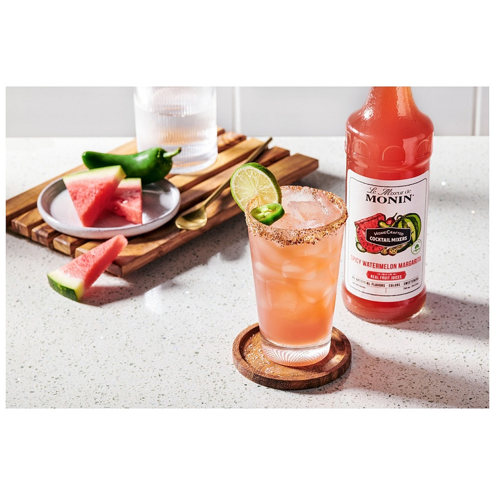 Monin Spicy Watermelon Margarita, 750 mL - Win Depot