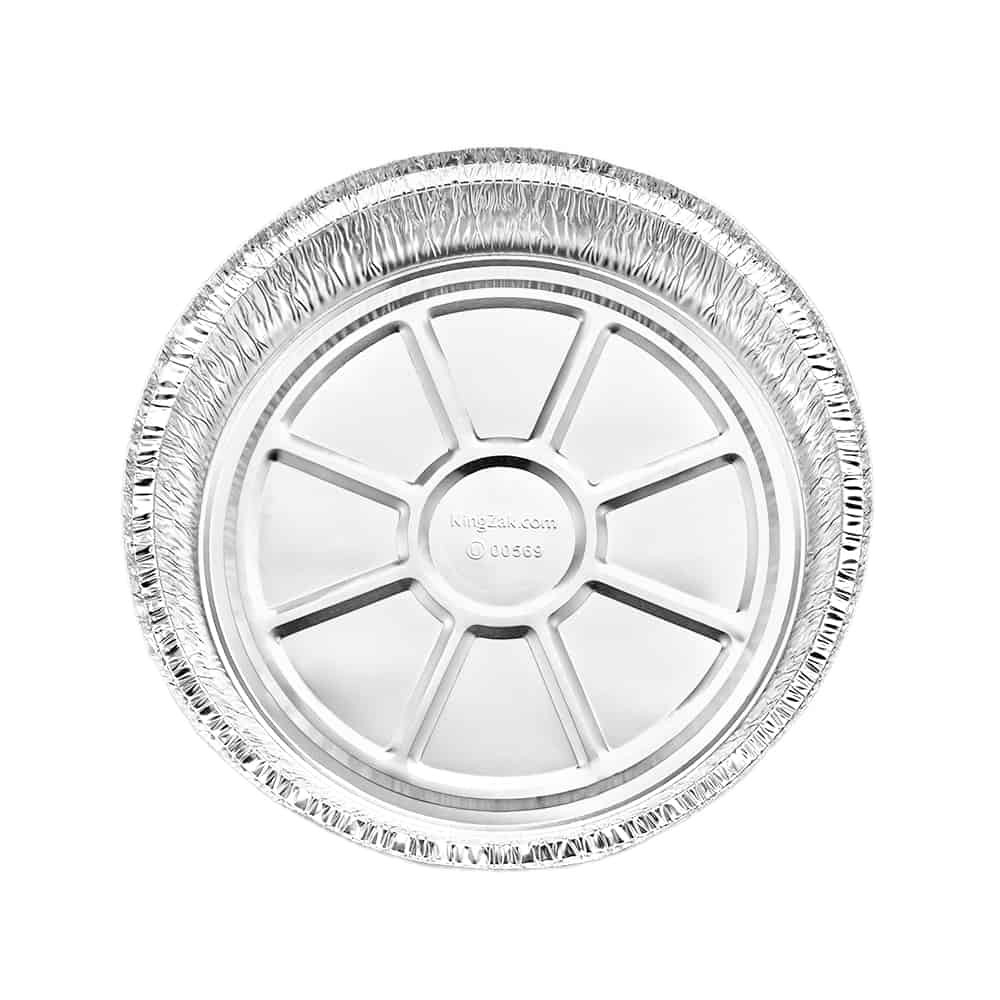 King Zak 00569 Aluminum Pan, Round, 9" (500/Case) - Win Depot