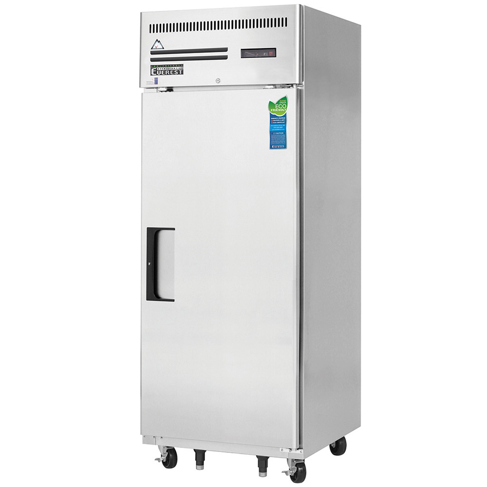 Everest Refrigeration ESF1 29.25" One Section Solid Door Upright Reach ...