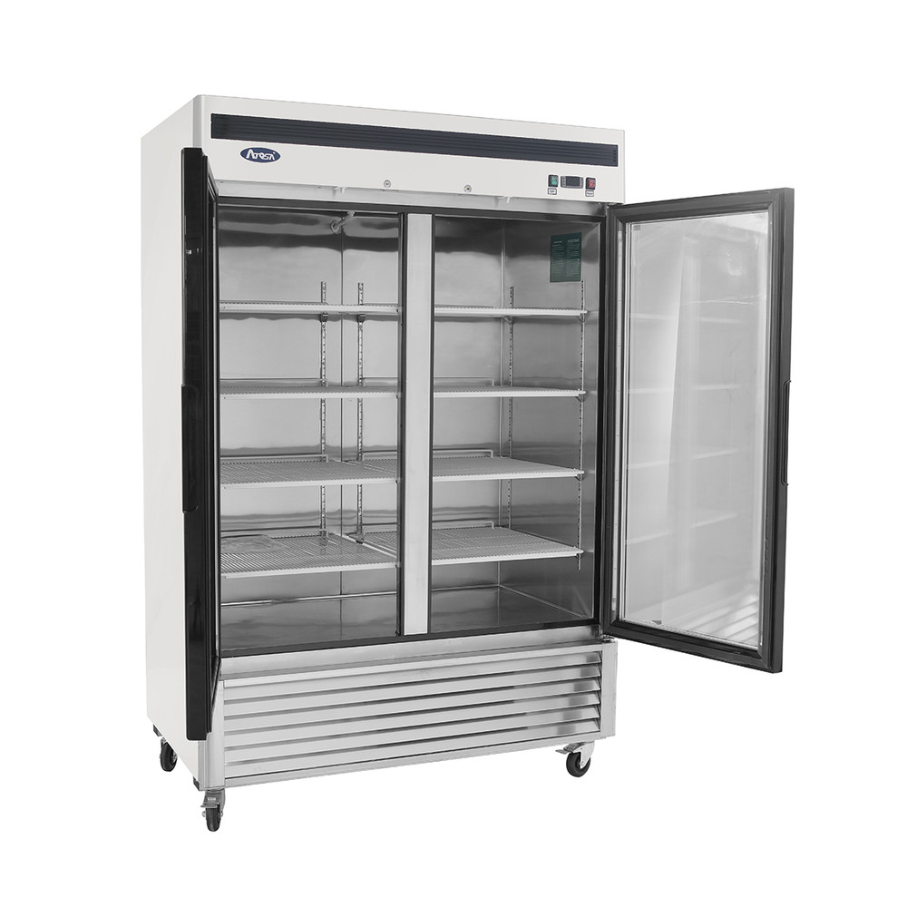 Atosa MCF8703ES Bottom Mount Freezer, (2) Two Glass Door - Win Depot