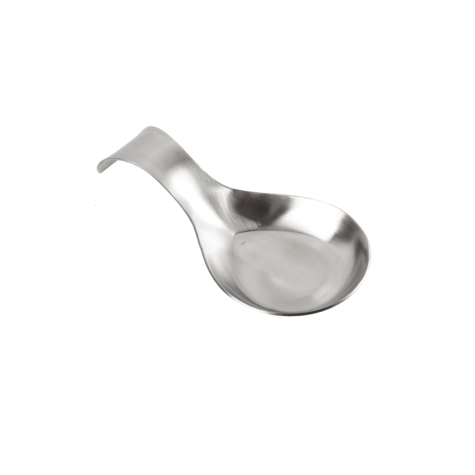 Tablecraft HB1 Single Stainless Steel Spoon Rest, Brushed Finish, 8 x 3 ...