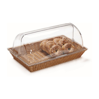 GET CO-3065-CL Designer Polyweave Baskets Cover, 21-1/4"x13"x7"H, Clear ...