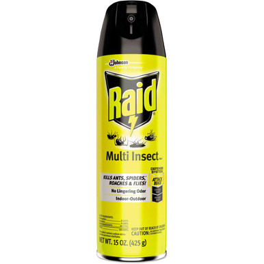 Raid Multi Insect Killer Spray, 15 oz., Aerosol - Win Depot