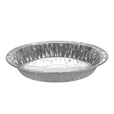 King Zak 08664 Aluminum 9" Pie Pan (6pcs/Pack) - Win Depot