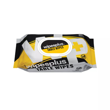 WipesPlus Table Wipes, 90 Count Pack - Win Depot