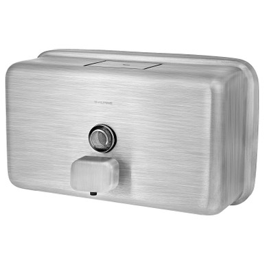 Alpine ALP424-SSB Soap Dispenser, Horizontal wall mount, 40 oz ...
