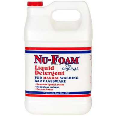 Glissen 101029 Nu-Foam Liquid Detergent - 1 Gallon - Win Depot