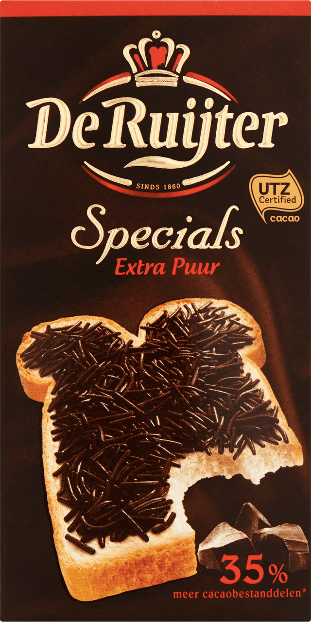 De Ruijter Extra Dark Chocolate - Olsson's Fine Foods