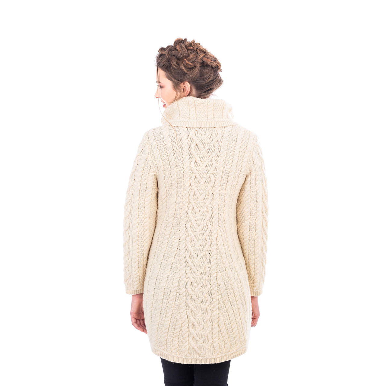 Classic Cable Coat | SAOL | SaolKnitwear.com