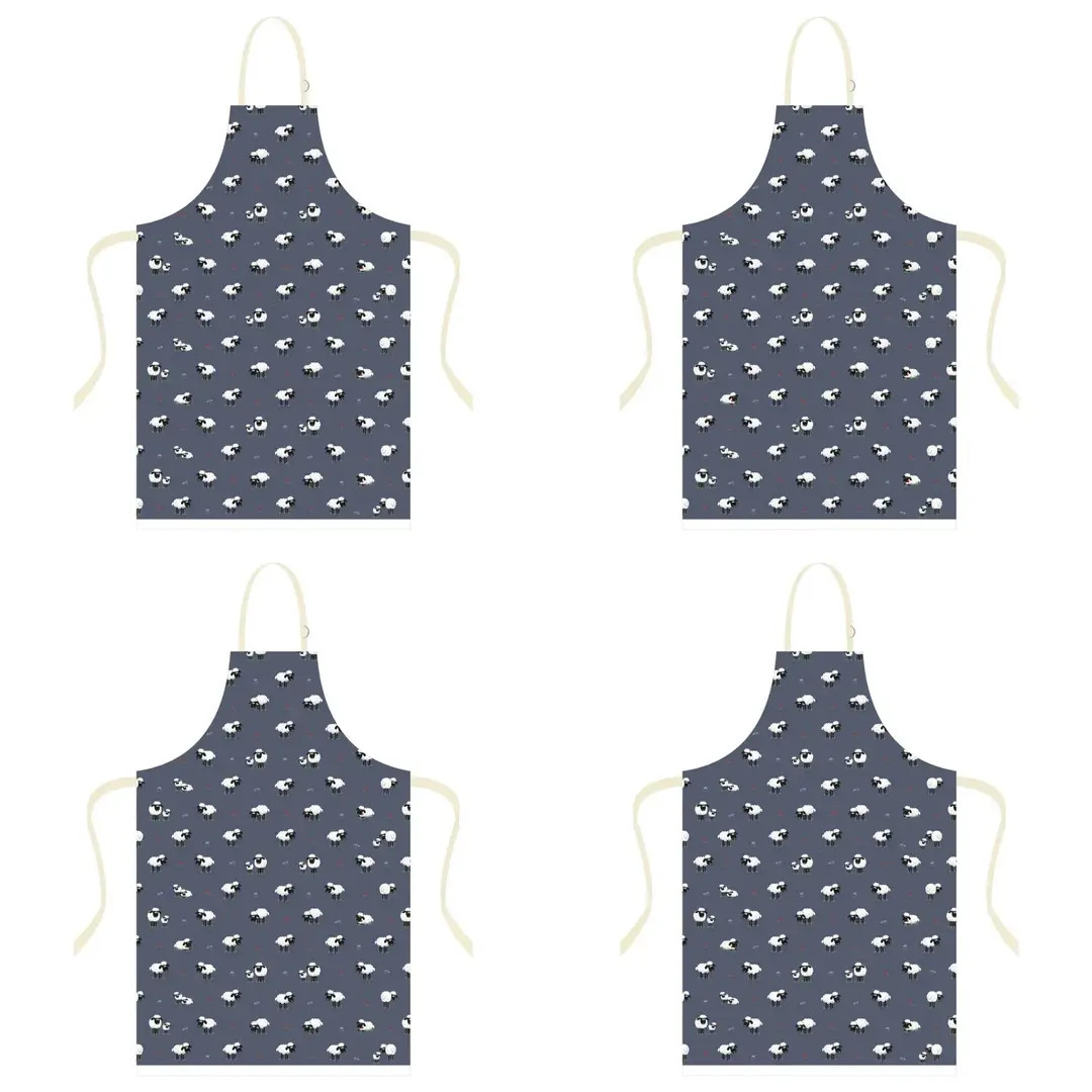 Fluffy Flock Cotton Apron