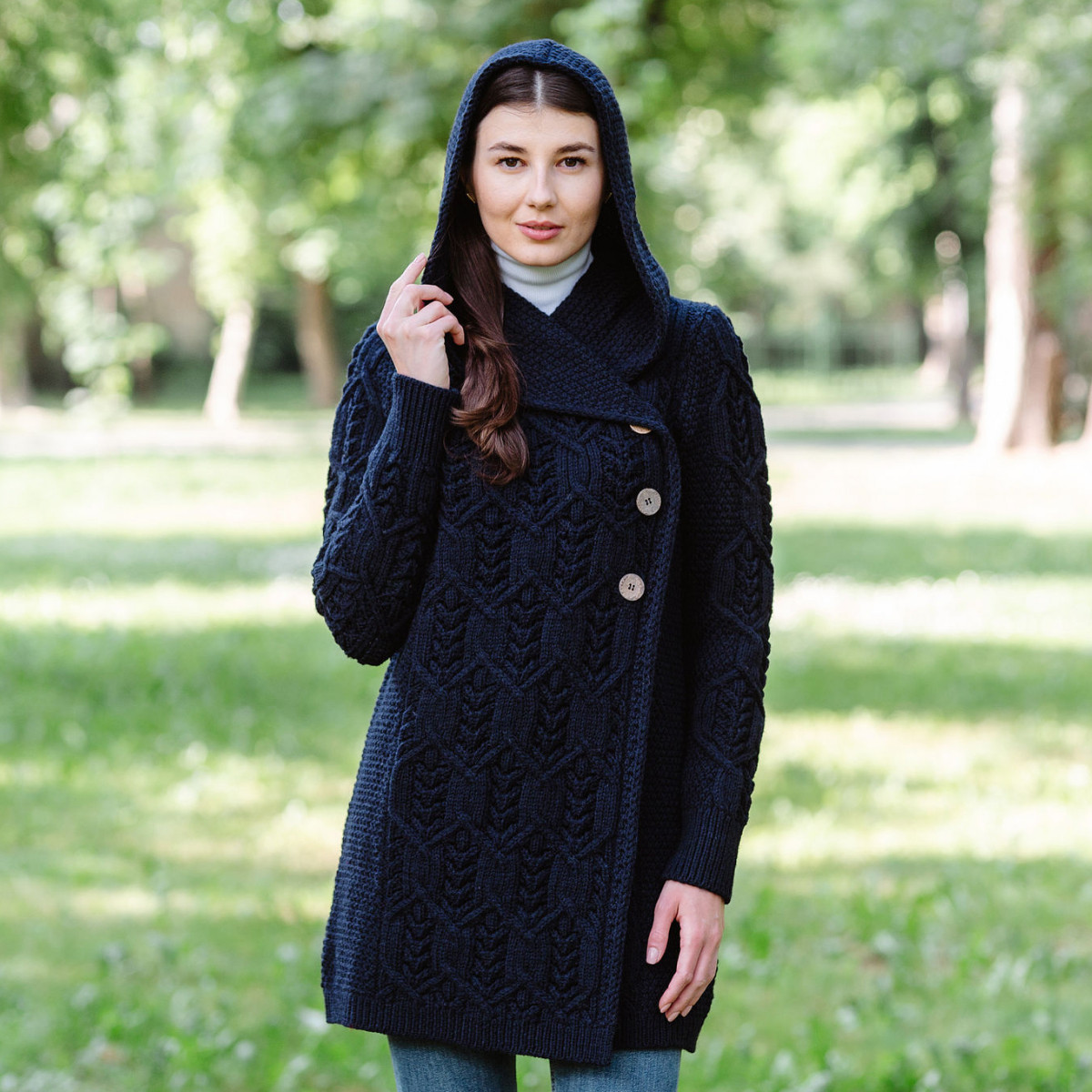 Aran Leaf Coat