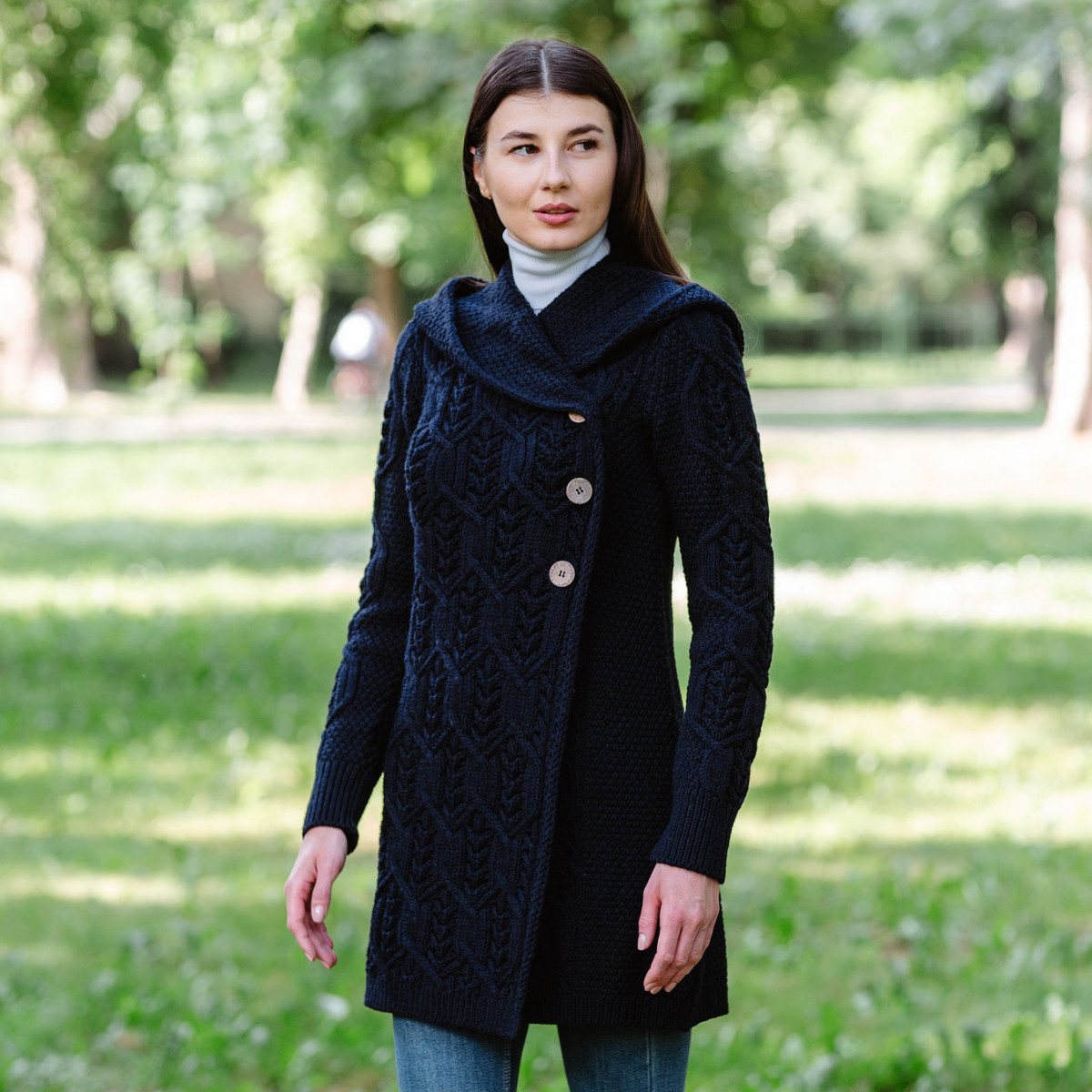 Aran Leaf Coat