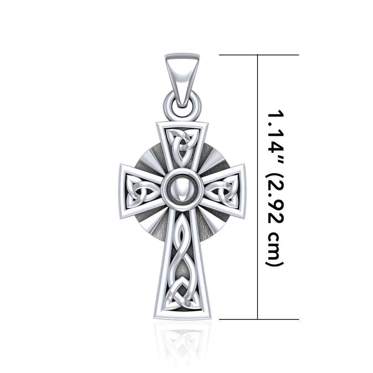 Sterling Silver Irish Trinity Cross Pendant | Dublin Gift Company